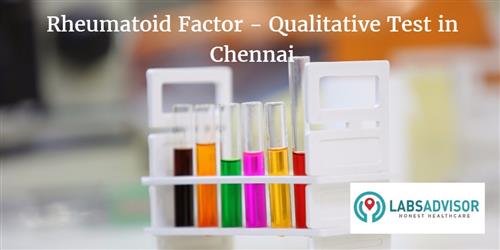 Rheumatoid Factor Test / RA Factor test Cost in Chennai - Get Up to 25% ...